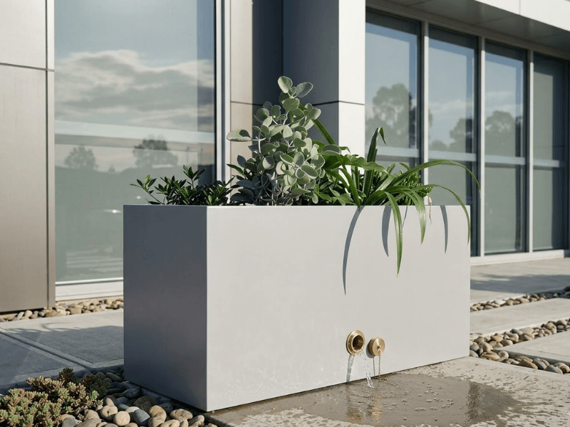 The Invisible Engineering: Solving Drainage in Large Planters